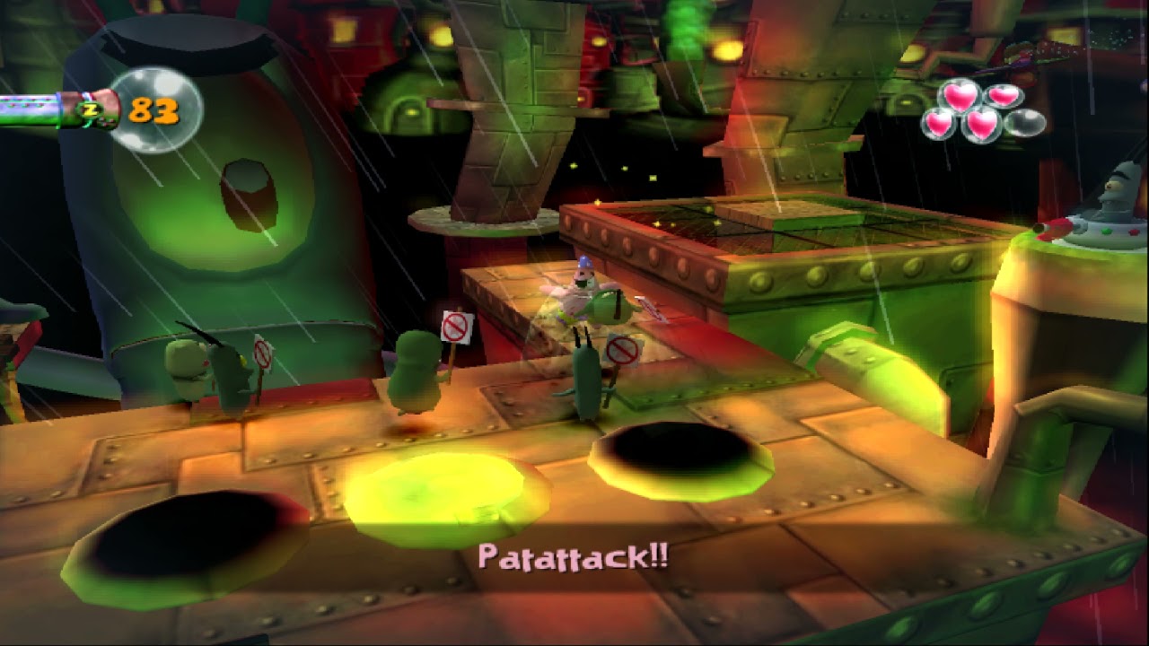 Spongebob CFTKK - Rooftop Rumble Gameplay (Part 1/2) - YouTube