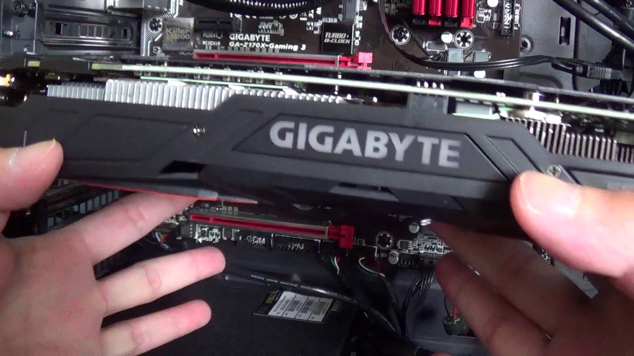 How to Replace Your GPU Replacing My GTX 970 with a 1070 - YouTube