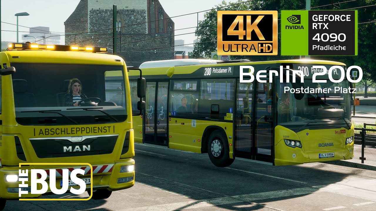 The Bus, Linie 200 durch Berlin | RTX 4090 | AV1 | 4K | Deutsch - YouTube