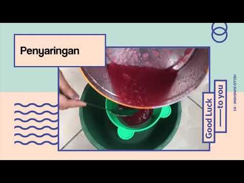 Projek ASK || Identifikasi Zat Aditif Formalin pada Bakso dengan Indikator Buah Naga - YouTube