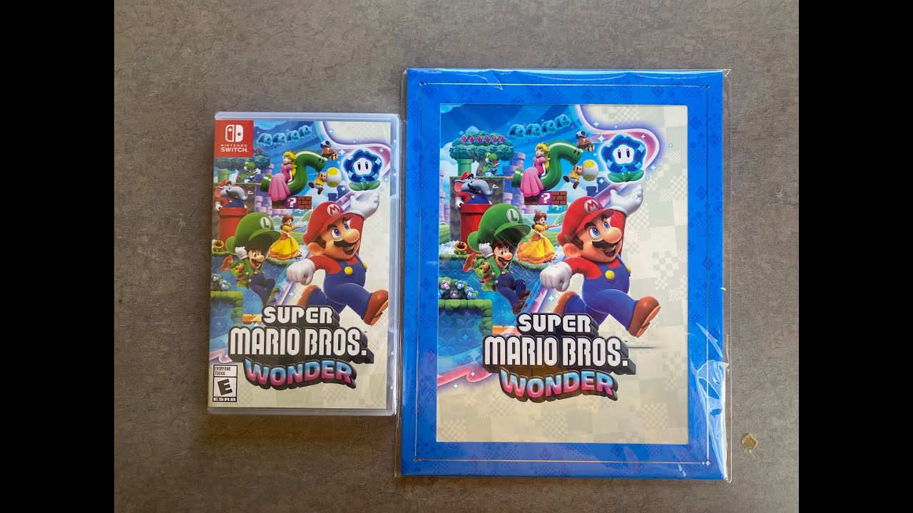 Super Mario Bros. Wonder Switch Unboxing #nintendoswitch # ...