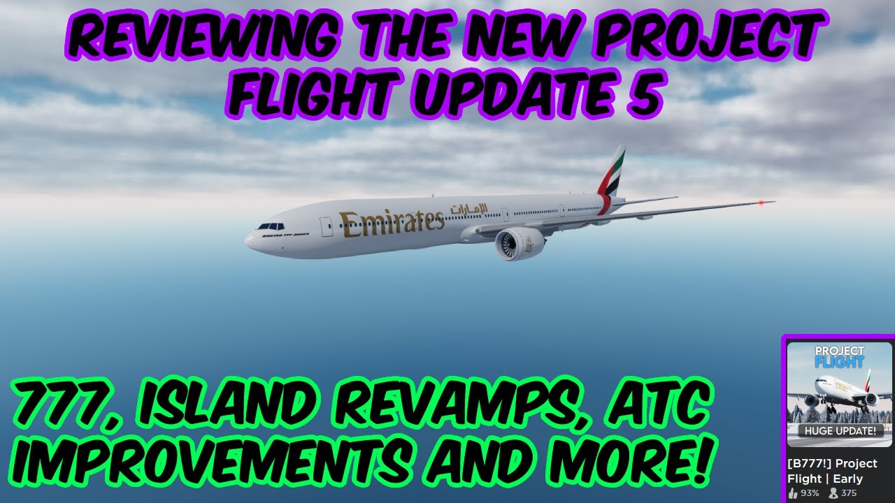 Reviewing The *NEW* Project Flight Update 5! (THE BIGGEST UPDATE THEY ...