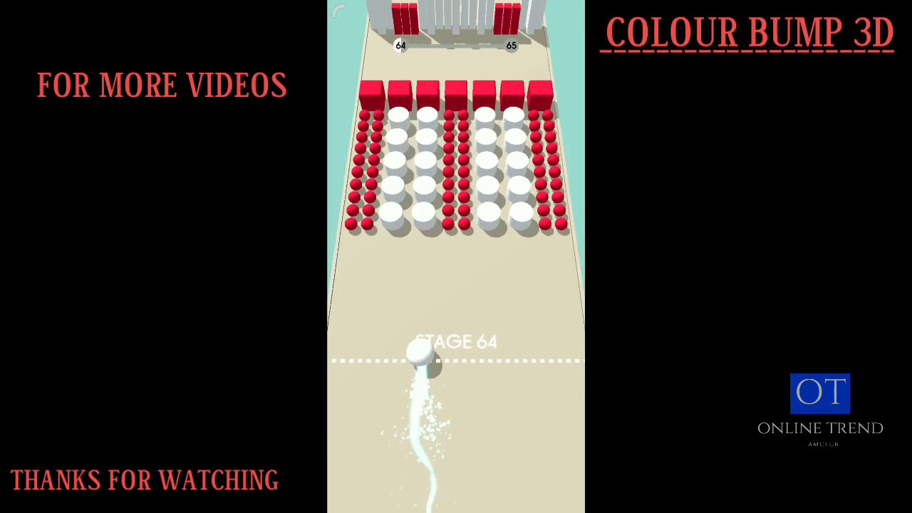 Colour bump 3D game play trailer.||# colorbump. - YouTube