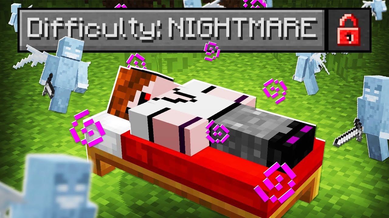 I Trolled Him In Nightmare Mode - Minecraft - YouTube