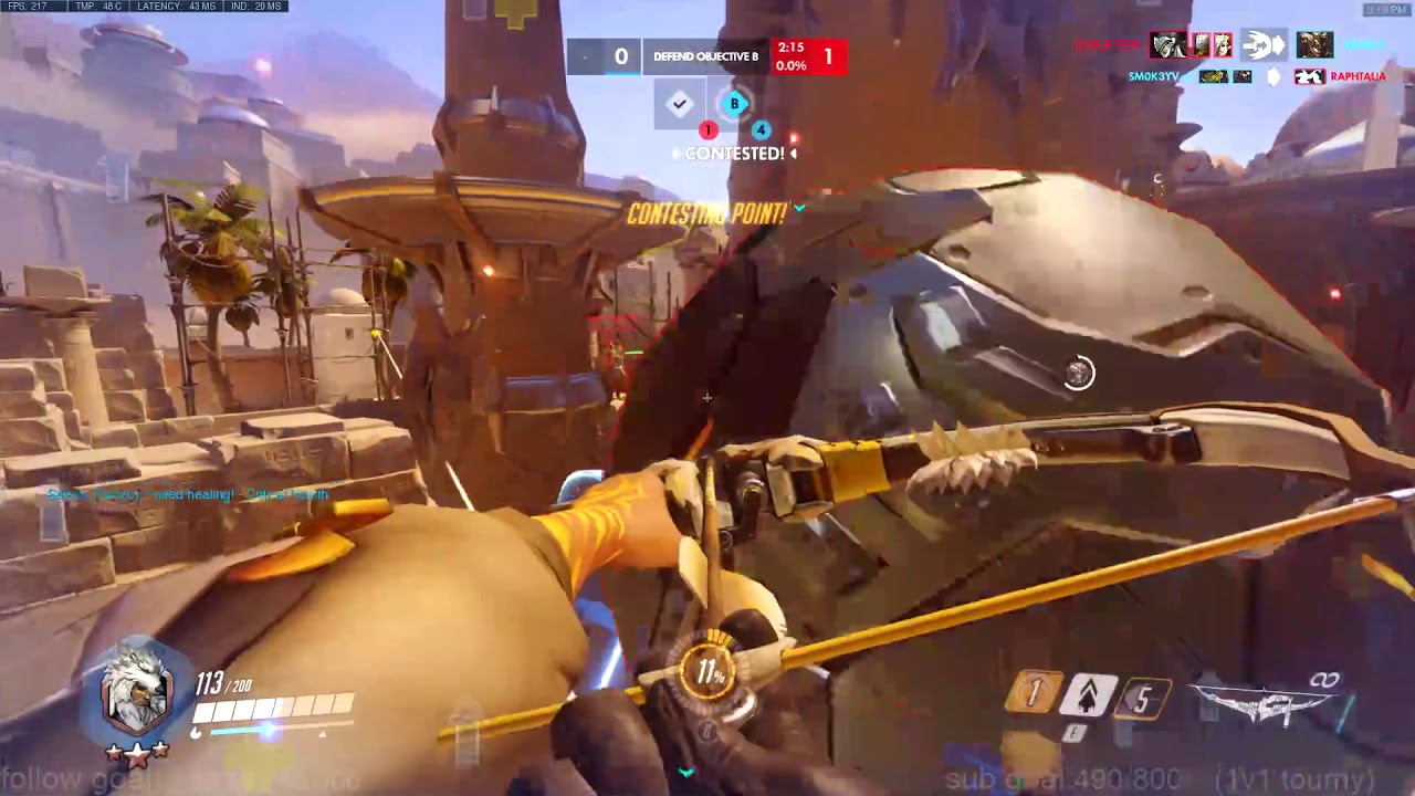 YEATLE GRANDMASTER HANZO GAMEPLAY! [ OVERWATCH SEASON 17 TOP 500 ...