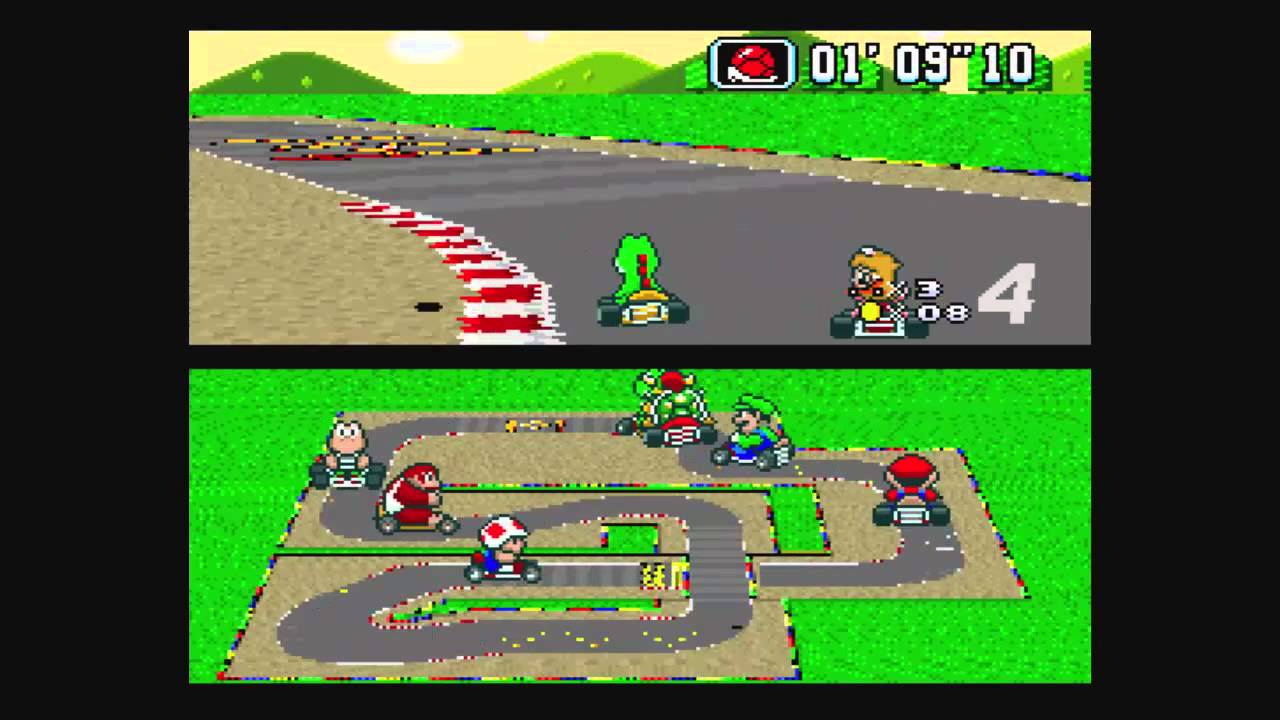 Super Mario Kart, le tout premier - YouTube