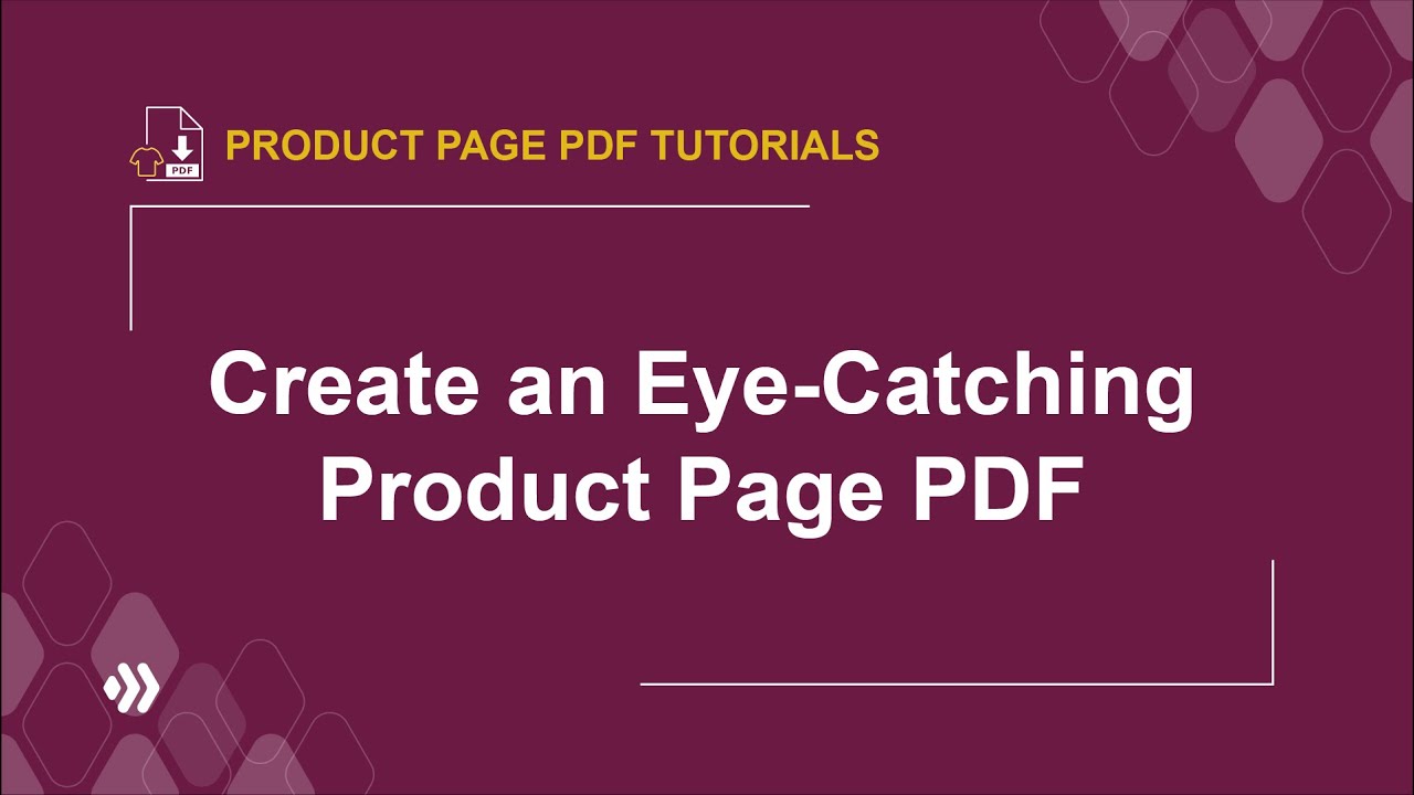 Create An Eye-Catching PDF Version Of Product Page | Magento Product ...