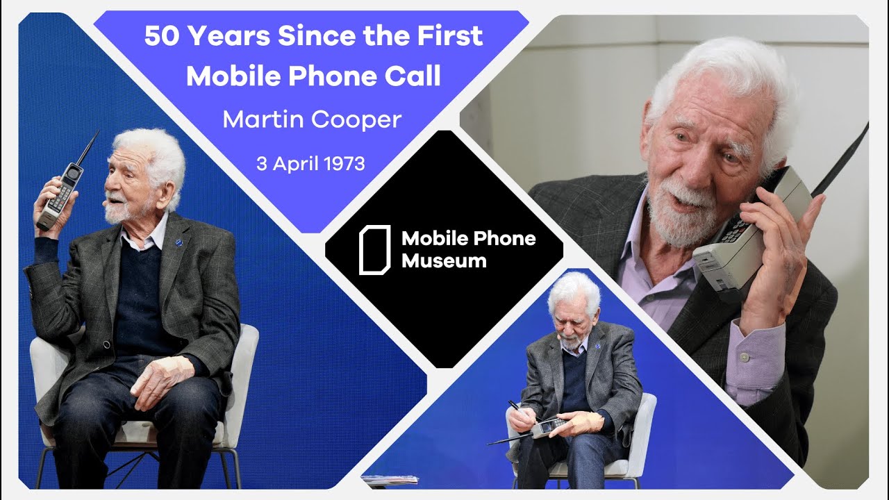 Mobile Phone Museum Stories: Martin Cooper - YouTube