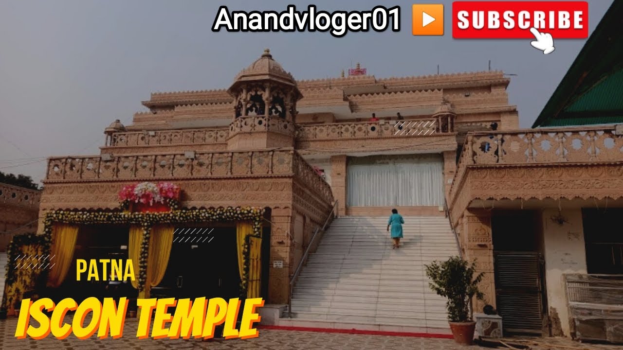 ISCON TEMPLE PATNA ।। RADHA KRISHNA MANDIR ।। - YouTube