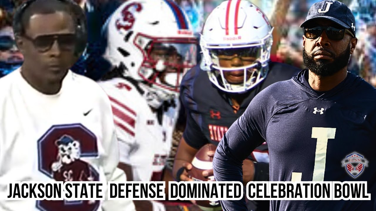 Jackson State Bullied SCSU Bulldogs in Celebration Bowl - YouTube