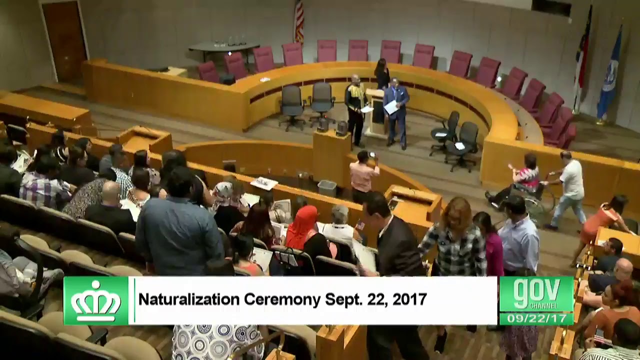 USCIS Citizenship Ceremony September 22, 2017 - YouTube