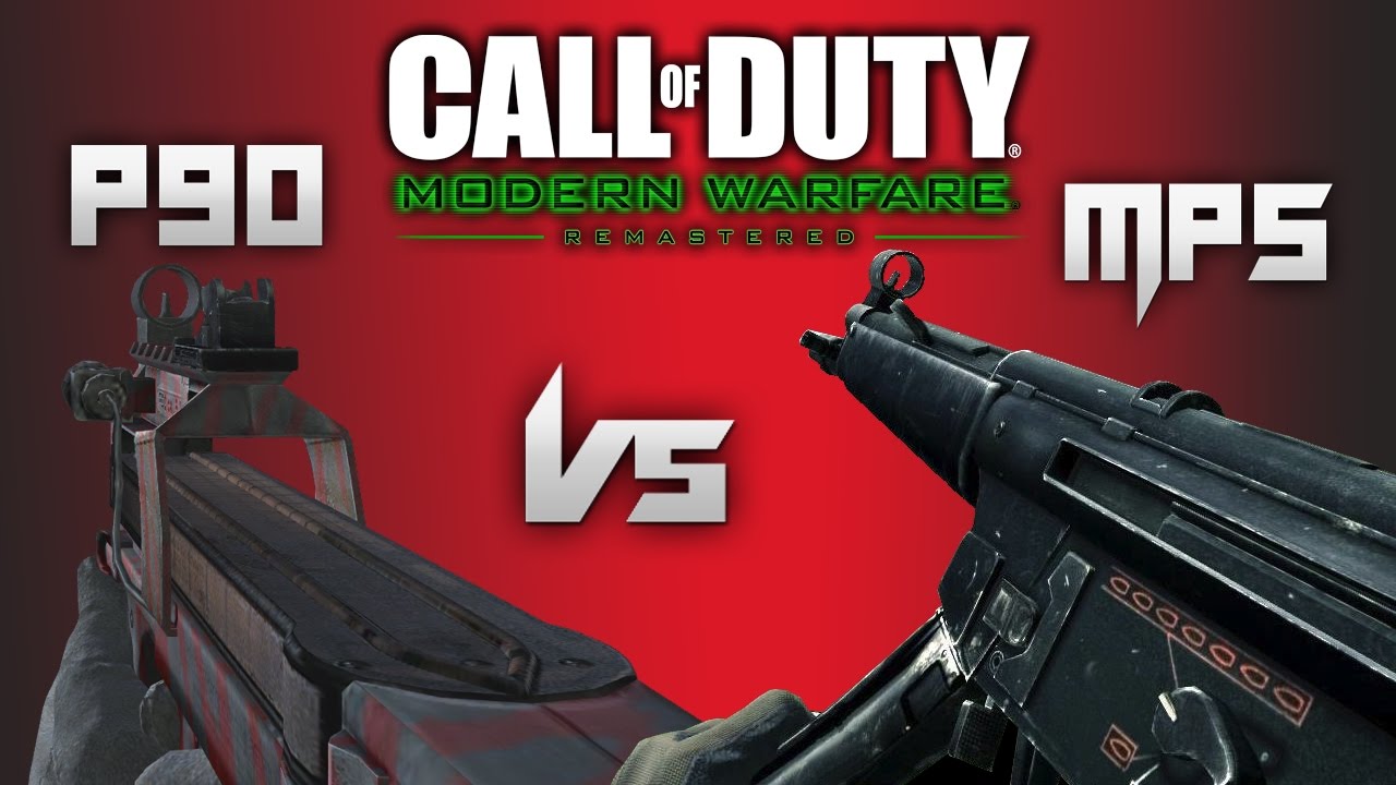 MWR: P90 or MP5!? - YouTube