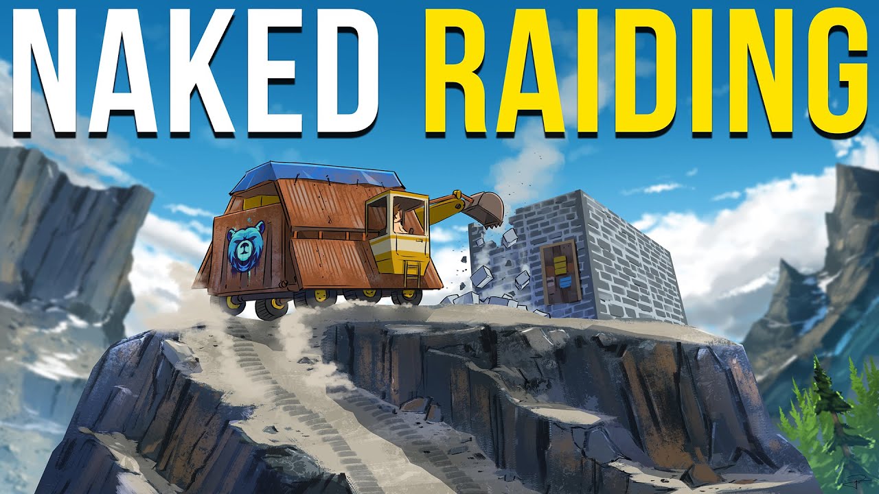 RAIDING with a BATTERING RAM off SPAWN - Rust (Duo Survival) - YouTube