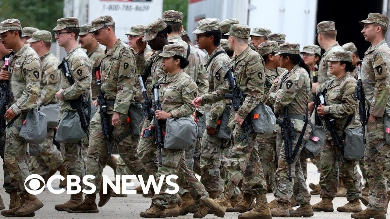 Where does the deployment of National Guard troops stand? - YouTube