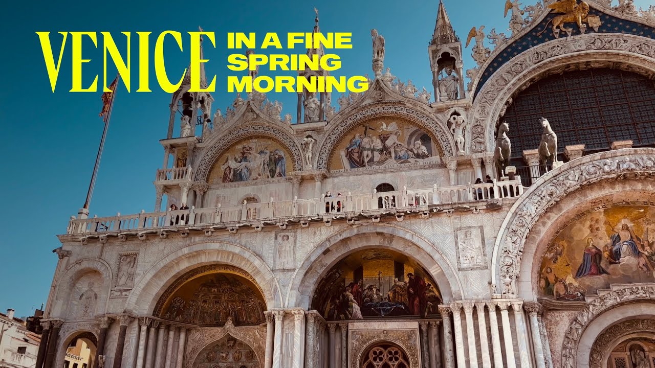 Sunny Spring Day City Walk in Venice, Italy - 4K - YouTube