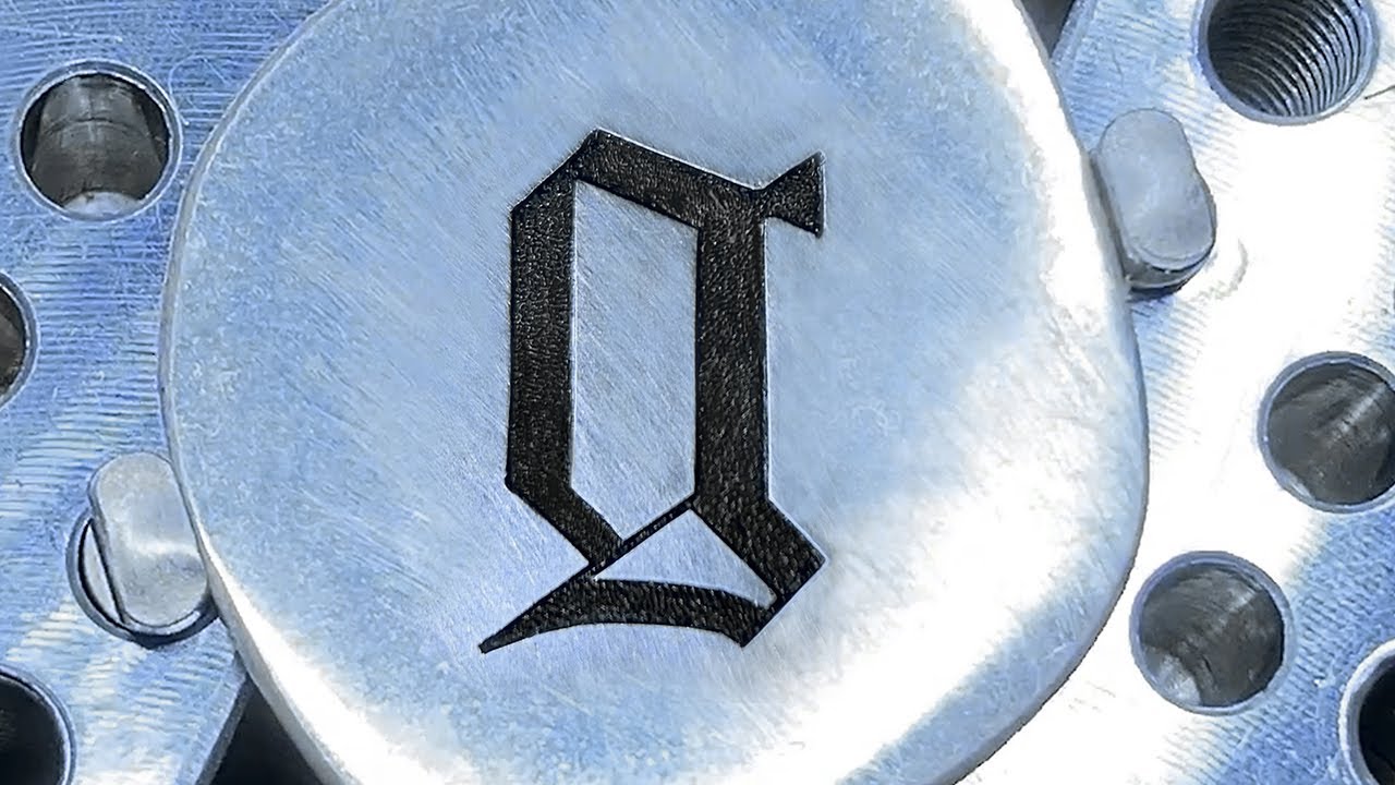 Hand Engraving Letter g in Old English Font, Hand Engraving No.4 - YouTube