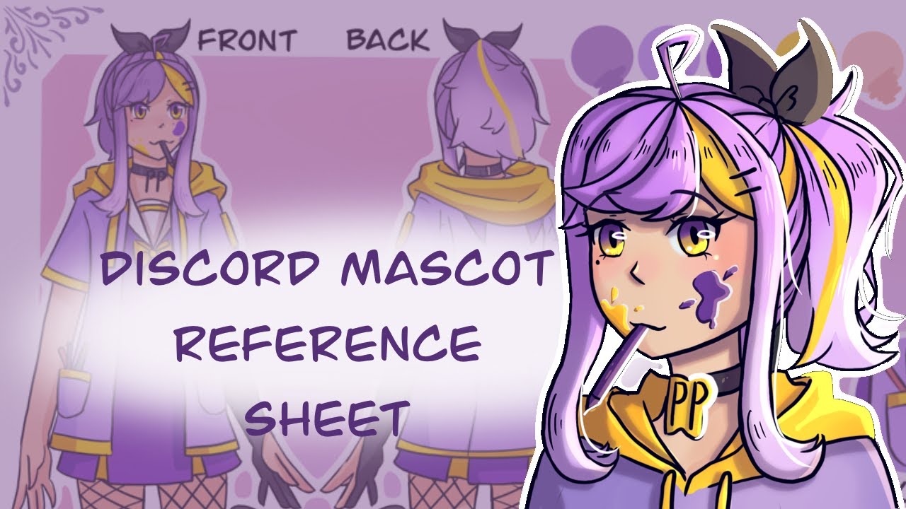 character sheet for my discord server's mascot - YouTube