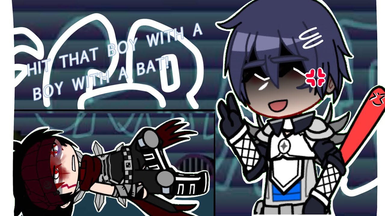 ll Hit that boy with a bat 🦇ll Meme/Trend ll Ft. Stain and Iida ll ...