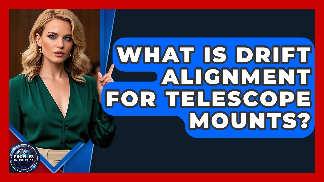 What Is Drift Alignment For Telescope Mounts? - Profiles in Politics ...