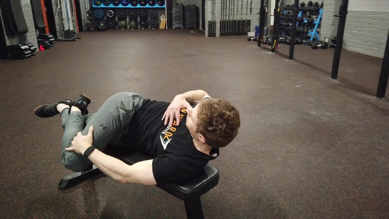 Sidelying Lumbar Rotations - YouTube