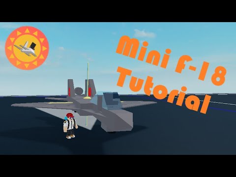 Mini F-18 Tutorial (Plane Crazy) - YouTube