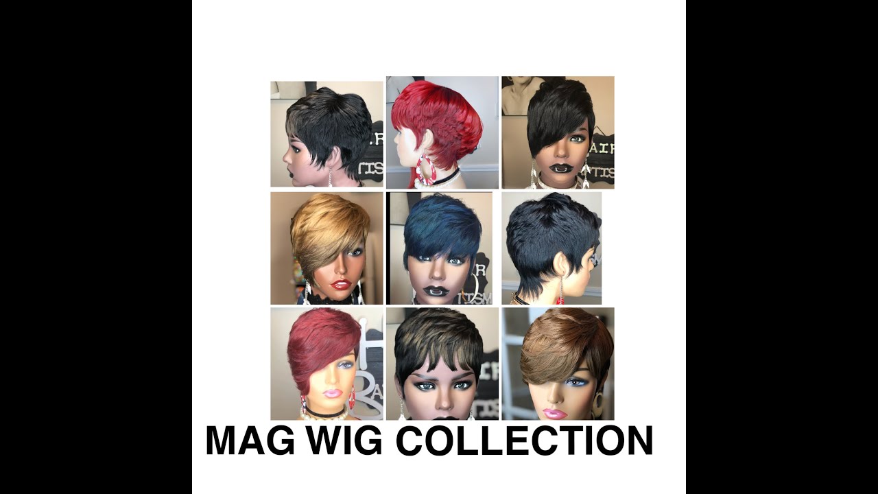 The Best Short Wig Styles and Ideas/ Pixie Cuts/ Hair Baptism MAG Wig ...