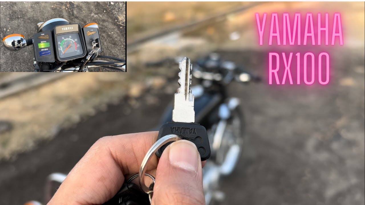 YAMAHA RX100 |RX100 |MODEL 1995 |COLOUR BLACK | RESTORED | - YouTube