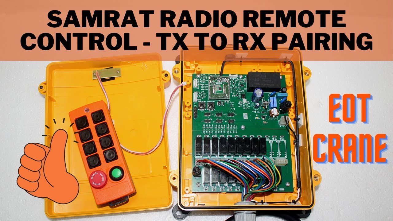 Samrat Radio Remote Control Transmitter to Receiver Pairing ...