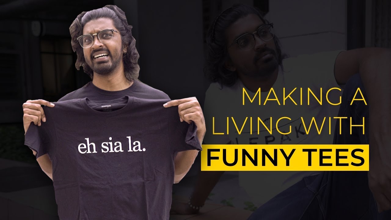 Earning A Living Selling Funny Tees - YouTube