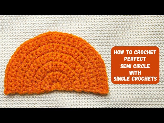 Half Circle Crochet Pattern SisLove Half Circle Free Crochet Pattern
