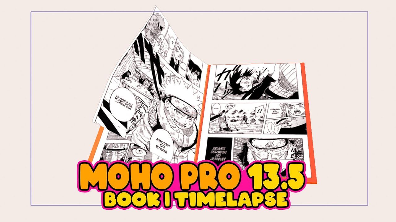 MOHO PRO 13.5 BOOK | TIMELAPSE - YouTube