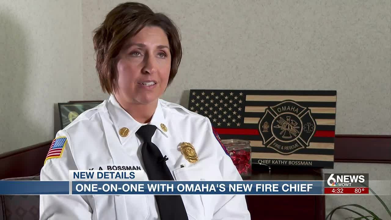 One-on-one with new Omaha Fire Chief Kathy Bossman - YouTube