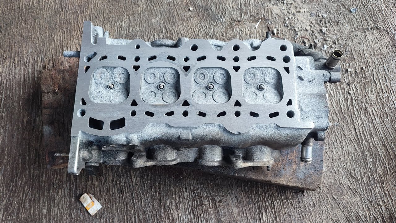 cara mudah selep cylinder head mobil avansa dengan cara manual dan alat ...