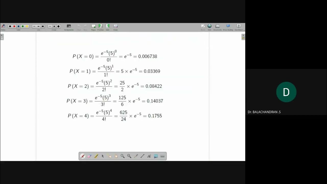 Lecture 9 - Probability - Poisson and Normal distribution - YouTube