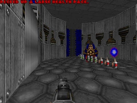 DOOM II (Freedoom 2) - New Map - The Labs - First Try! - YouTube