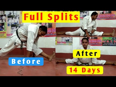 Full Splits In 14 Days I How To Get A Full Splits In 2 Weeks - YouTube