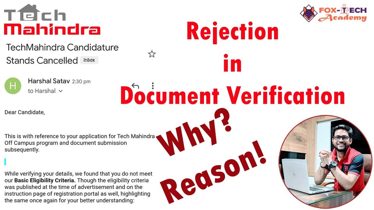 Tech Mahindra Rejection After Document Upload Tech Mahindra Rejection Email Document tech-mahindra-rejection-after-document-upload-tech-mahindra-rejection-email-document