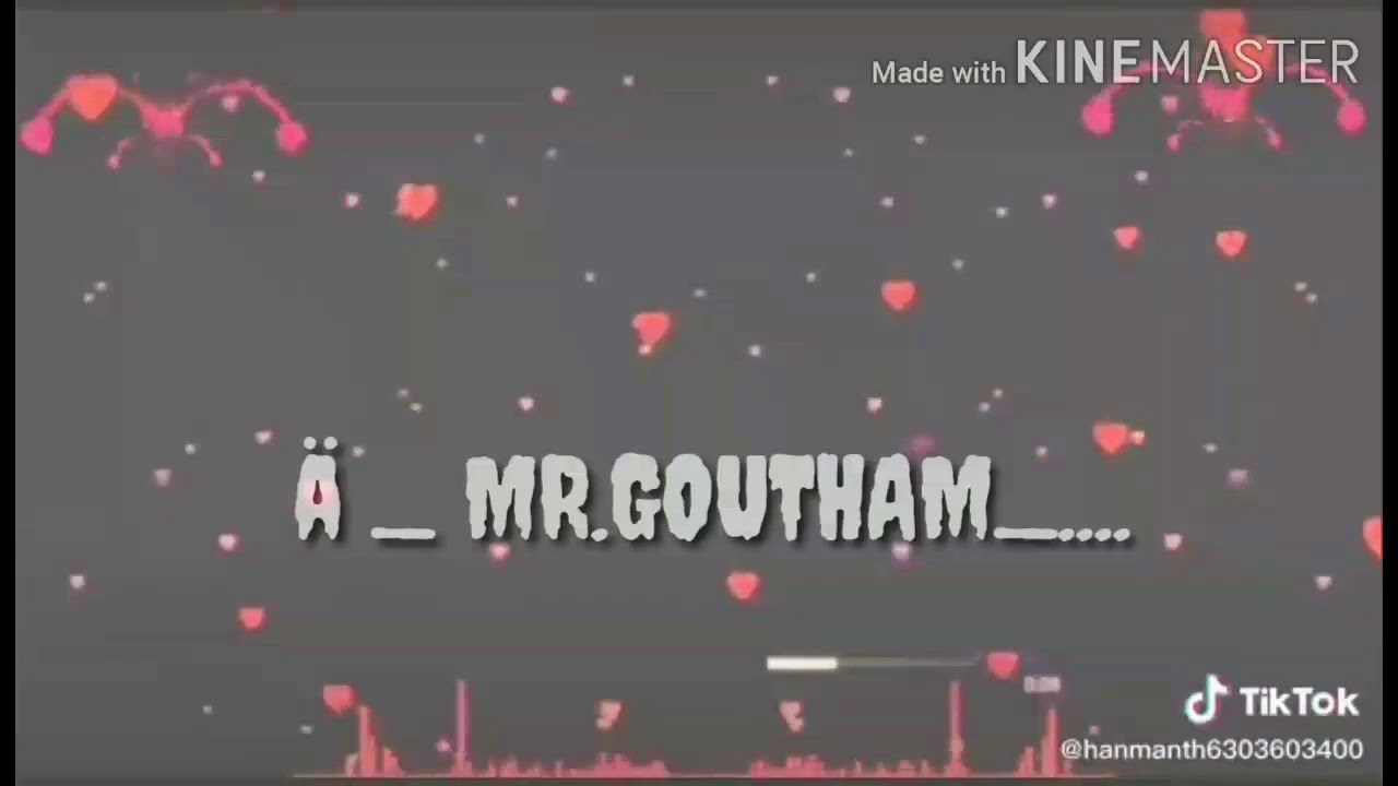 MR. MODEL GOUTHAM - YouTube
