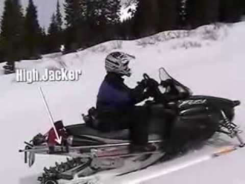 Highlift Snowmobile Jack - YouTube