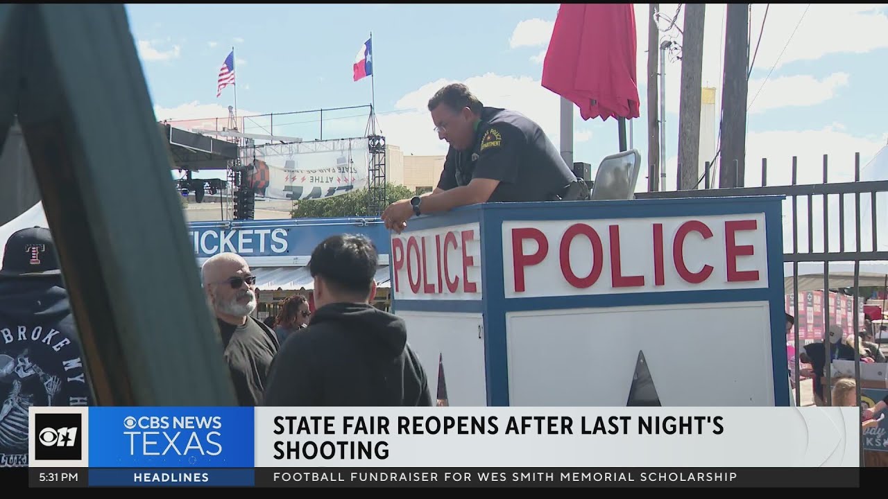 State Fair of Texas reopens with added safety precautions after 3 shot ...