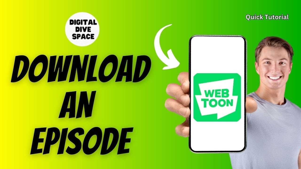 How to download an episode in WEBTOON app ? - YouTube