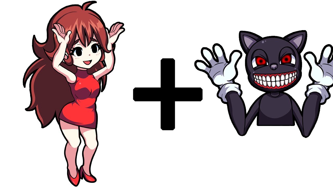 FnF Girlfriend + Cartoon Cat Friday Night Funkin Animation - YouTube