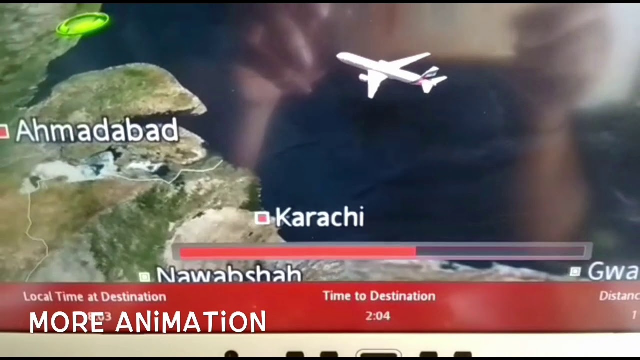 Emirates EK508 Dubai Mumbai - YouTube