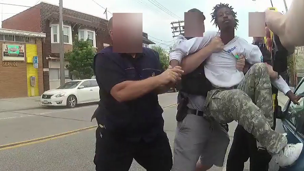 Body Cam Shows Suspect Get Tasered While Resisting Arrest In Cleveland
