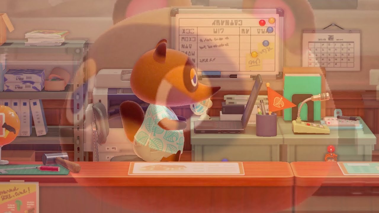 Tom Nook: Alone in Resident Services - YouTube