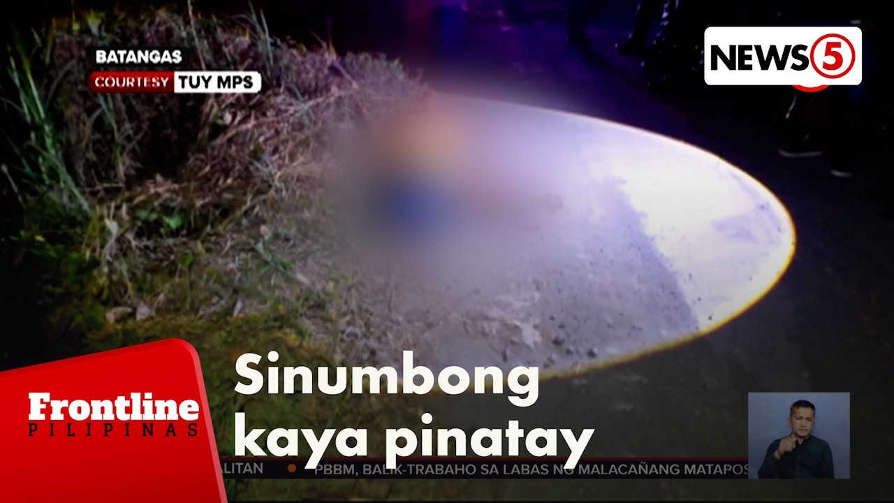Sumbungero umanong katrabaho, pinatay ng magkapatid | Frontline ...