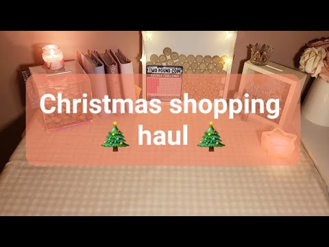 🎄 Christmas shopping haul 🎄 - YouTube