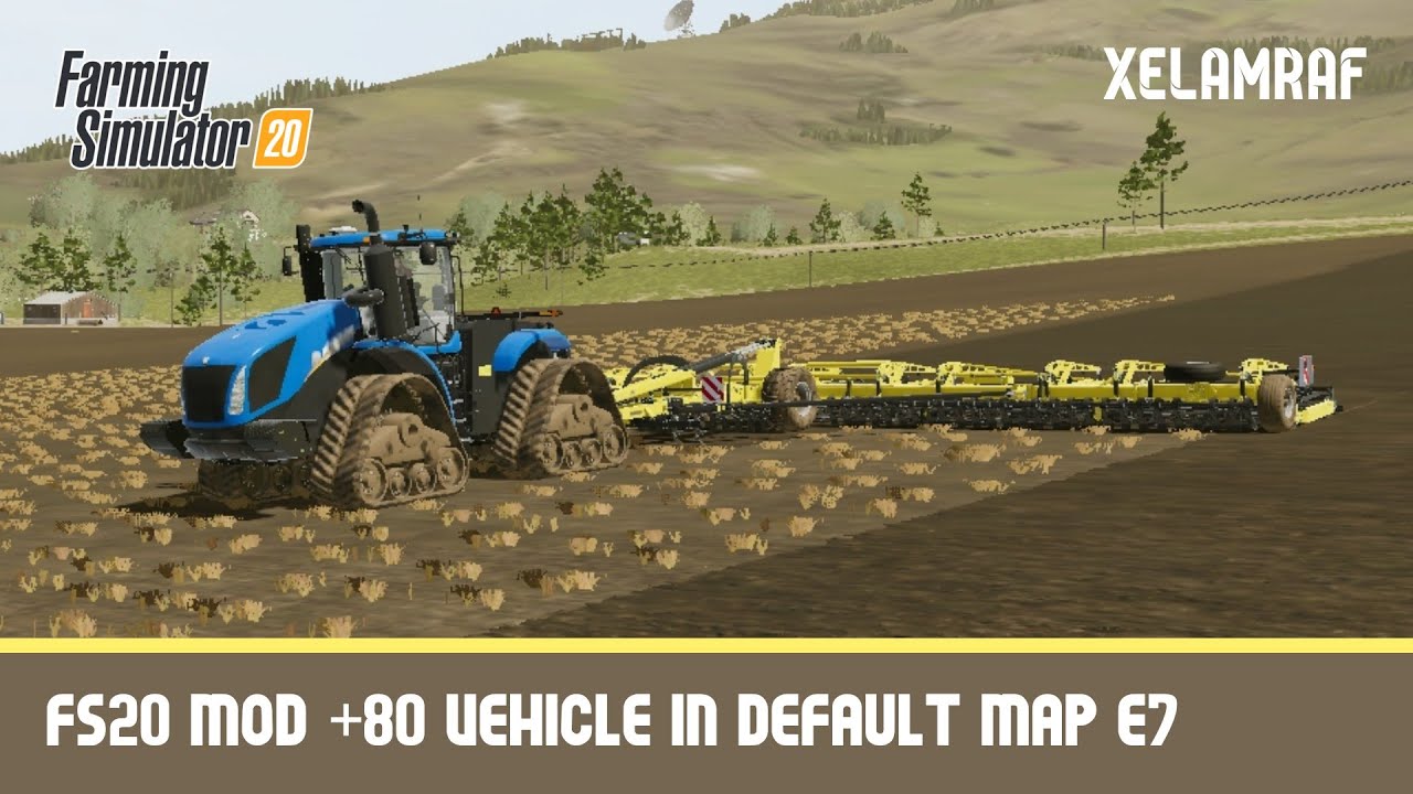 Farming Simulator 20 Mod +80 Vehicles | Default Map | Fs20 | MEGA - YouTube