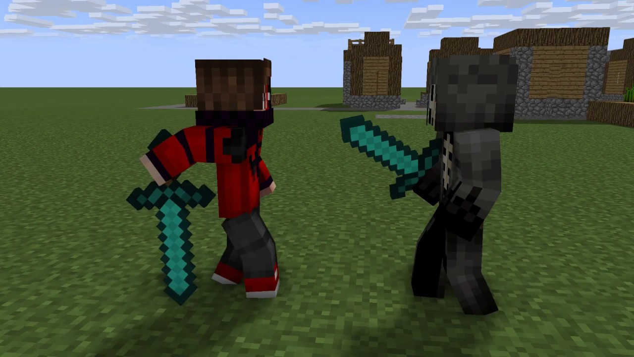Minecraft Animation (Fight)! - YouTube