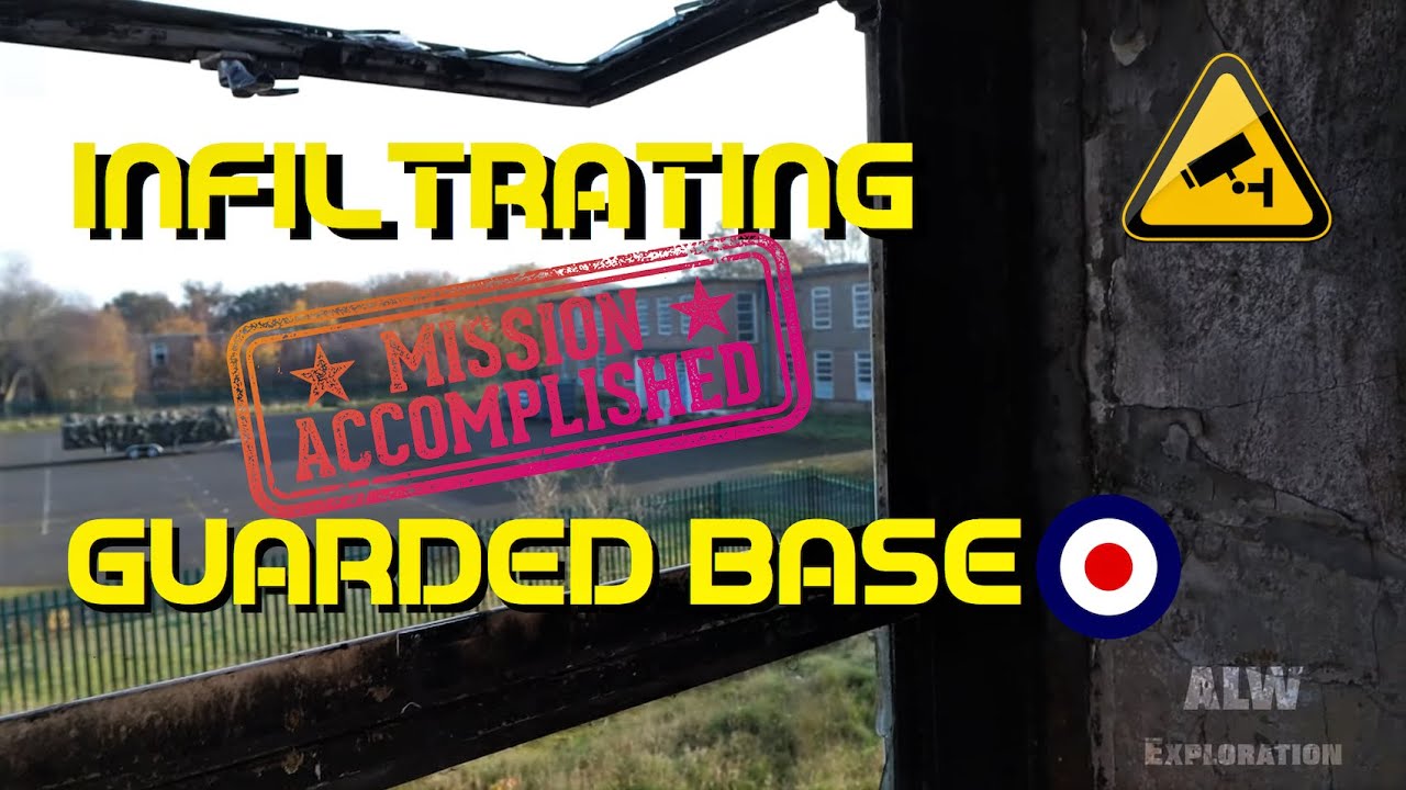 Exploring a Deserted Military Bases that is Guarded | Urban Exploration ...